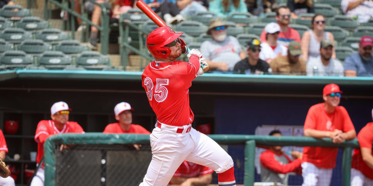 Redbirds take series at Stripers with four-run seventh inning | MiLB.com