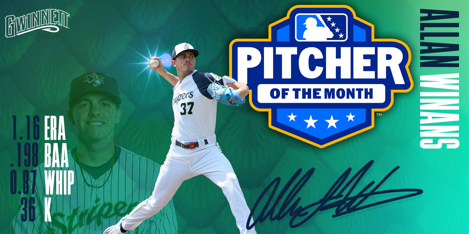 Stripers’ Allan Winans Named International League Pitcher of the Month ...