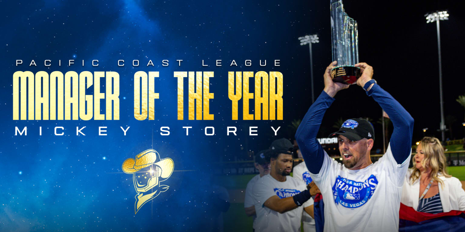 Mickey Storey Named 2024 PCL Manager of the Year | Space Cowboys