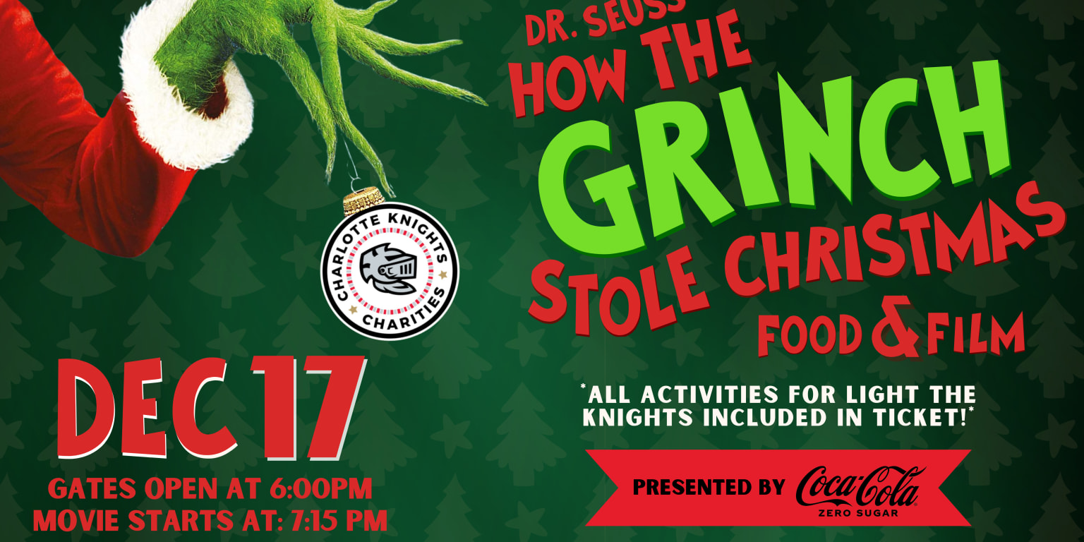 Watch “How the Grinch Stole Christmas” at Truist Field on Tuesday ...