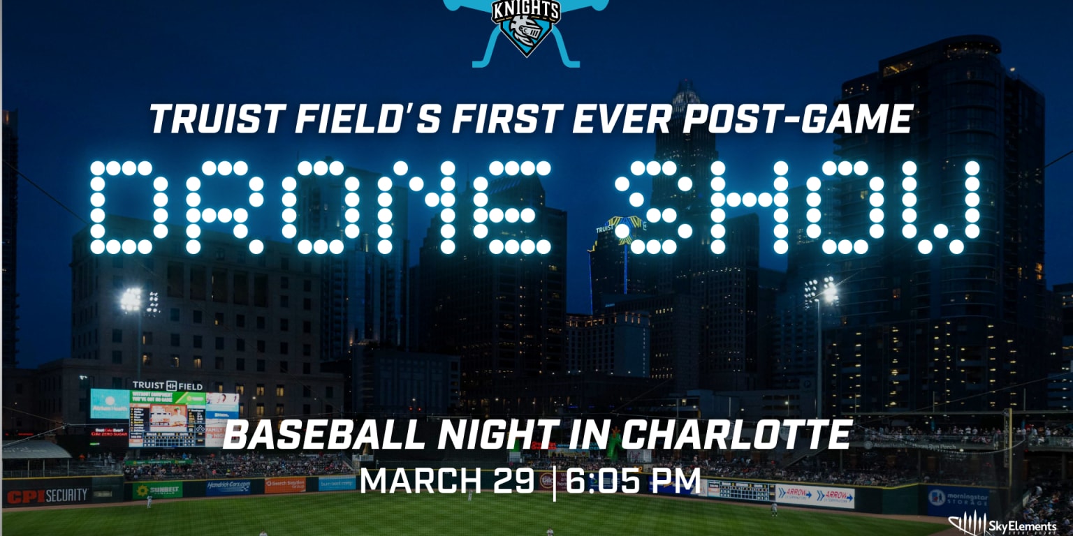 Truist Field's First Ever Drone Show Set for Saturday, March 29 | Knights