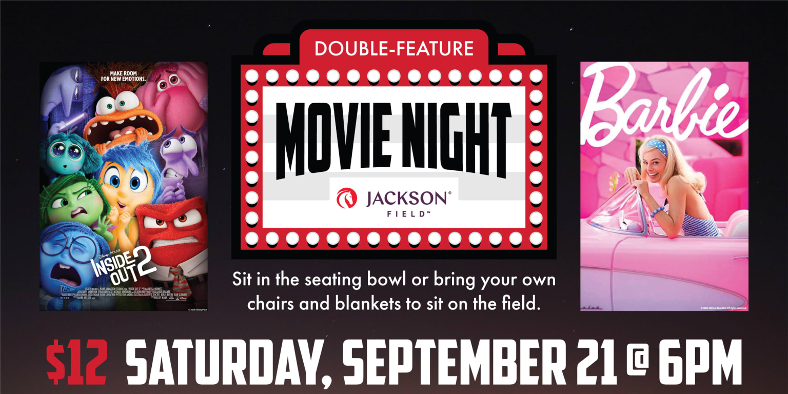 Double-Feature Movie Night Saturday at Jackson® Field™ | MiLB.com