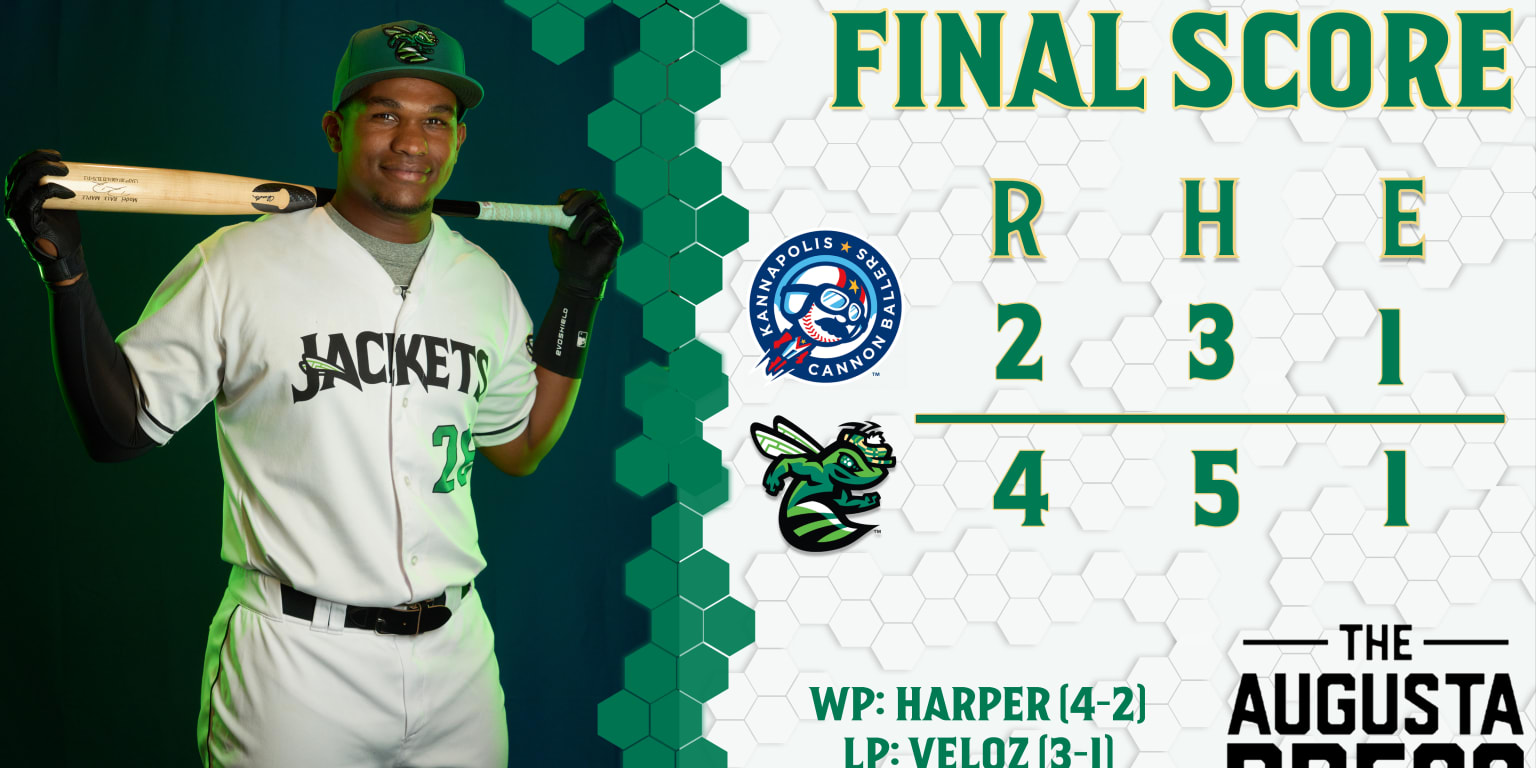 GreenJackets Split Double-Header, Take Series With Kannapolis | MiLB.com
