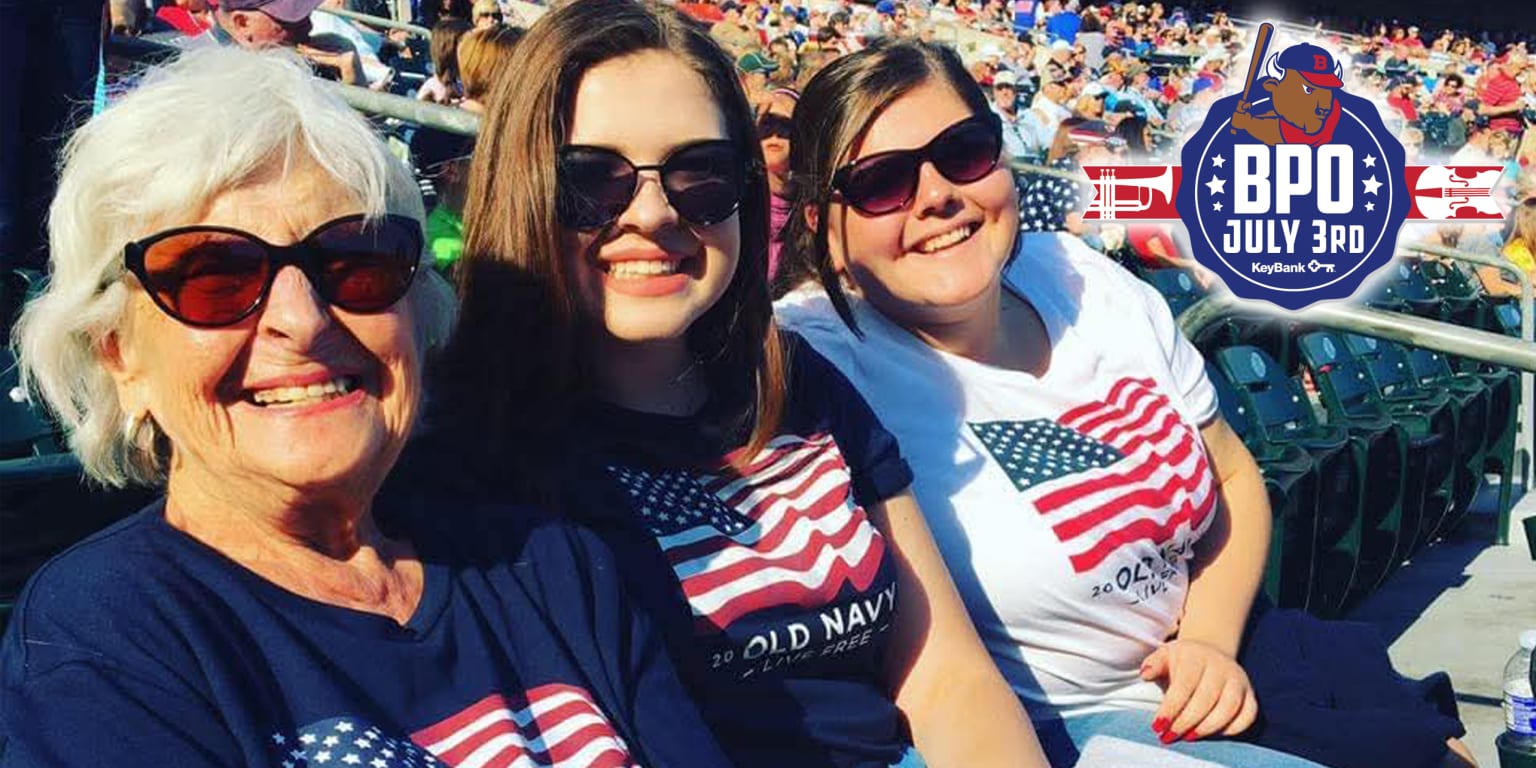 Bisons KeyBank Independence Eve 99 year old Elizabeth Gannon | MiLB.com