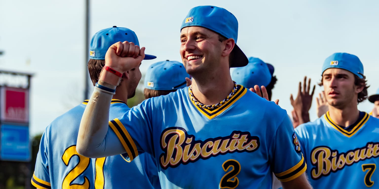 Biscuits Clinch Second Half Title, Sweep Doubleheader Against Blue ...