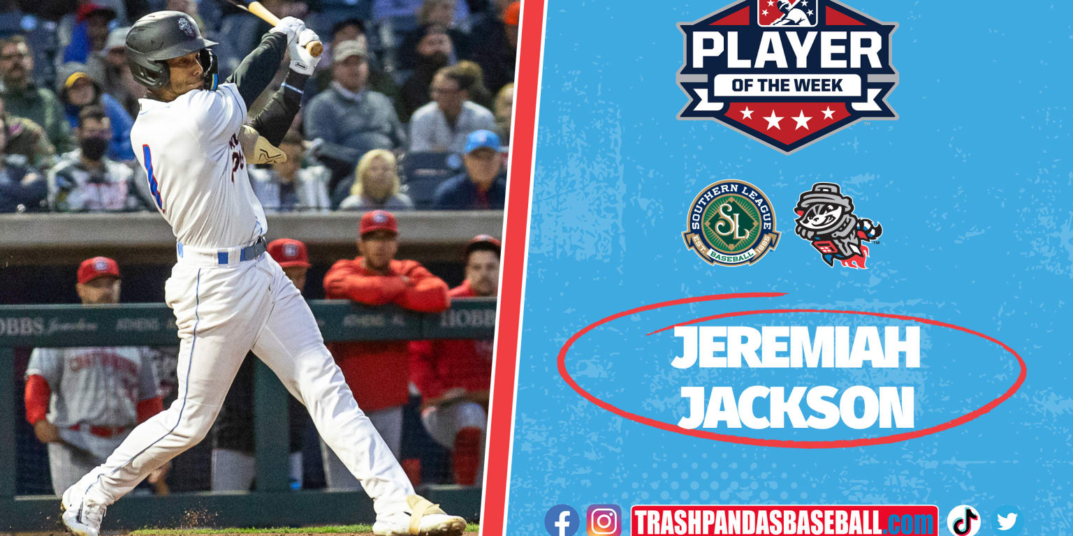Jeremiah Jackson April 30 SL Player of the Week | MiLB.com