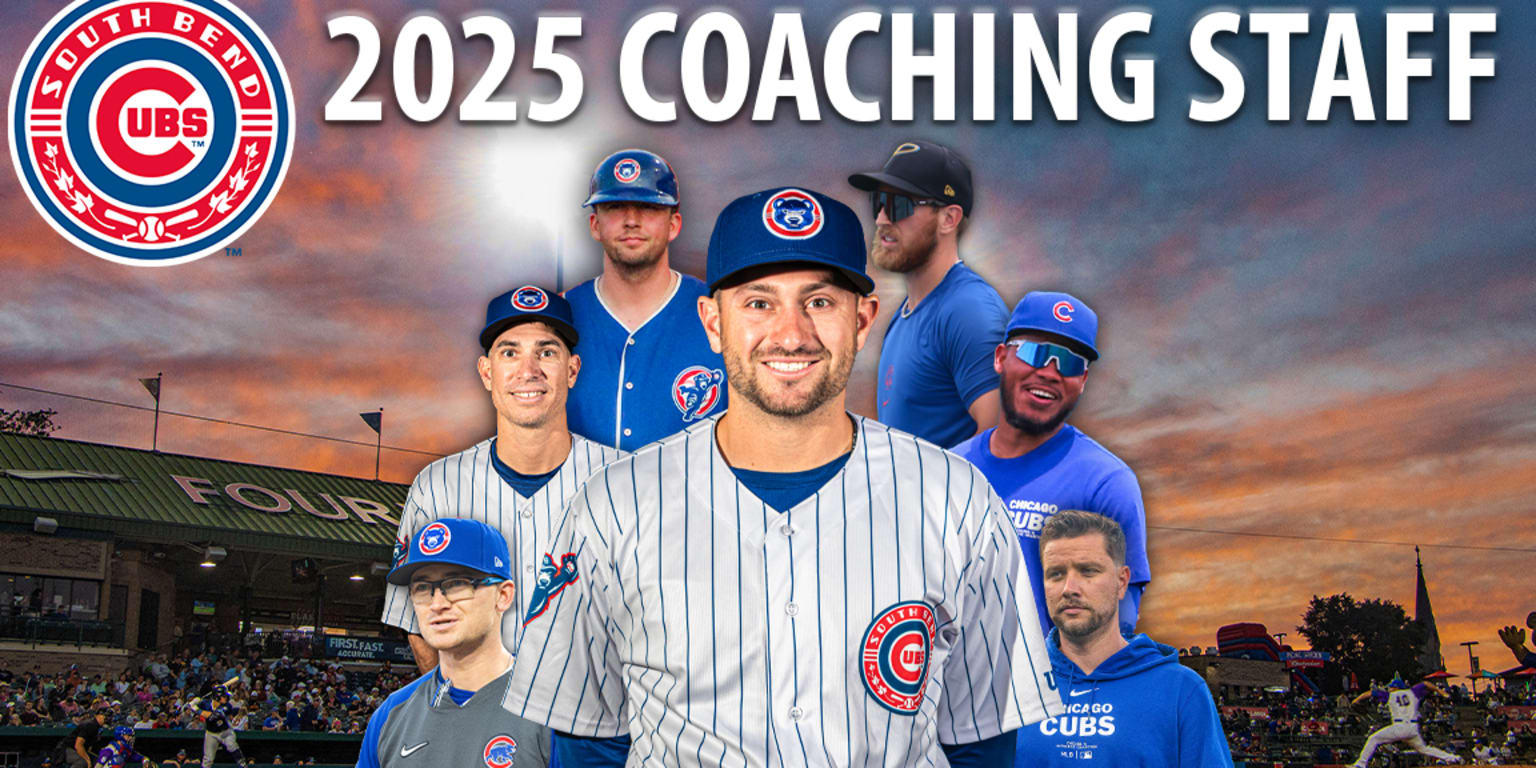 Chicago Cubs Announce 2025 South Bend Cubs Coaching Staff | MiLB.com