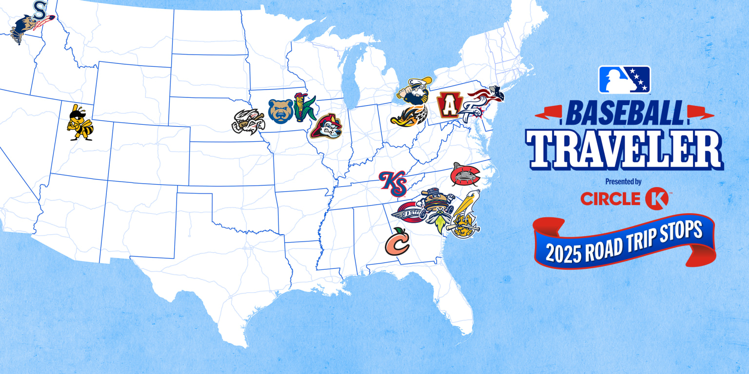 Baseball Traveler Benjamin Hill Minor League Road Trips itinerary 2025 | MiLB.com