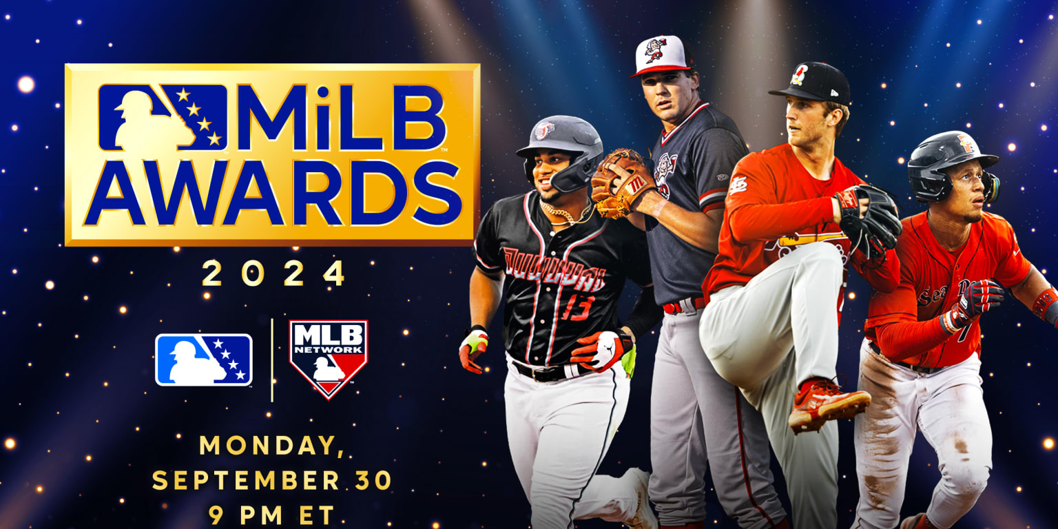 2024 MiLB Awards Show to air on MLB Network | Drive