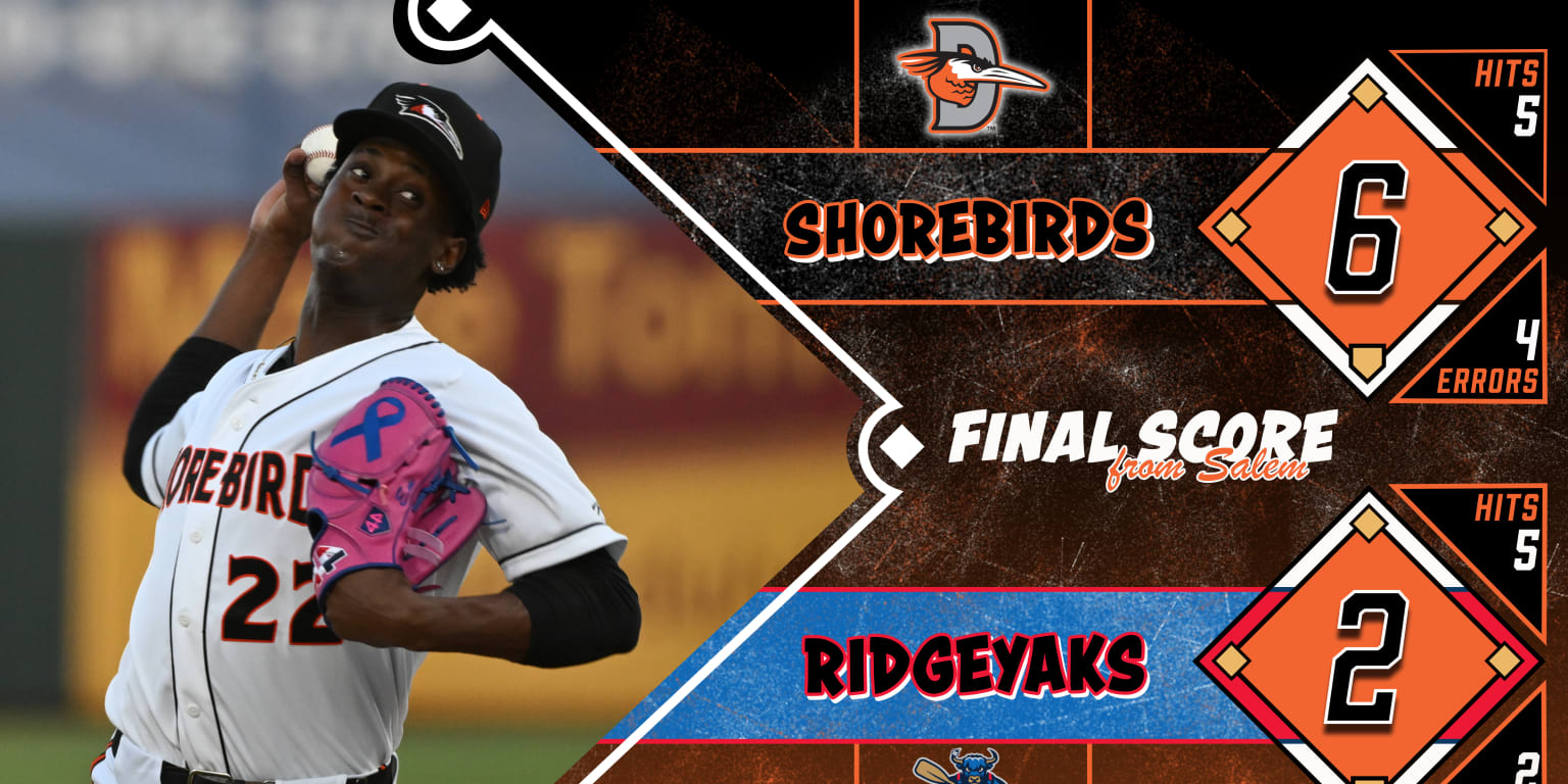 Shorebirds Win Second Straight over Salem to Take Series Lead