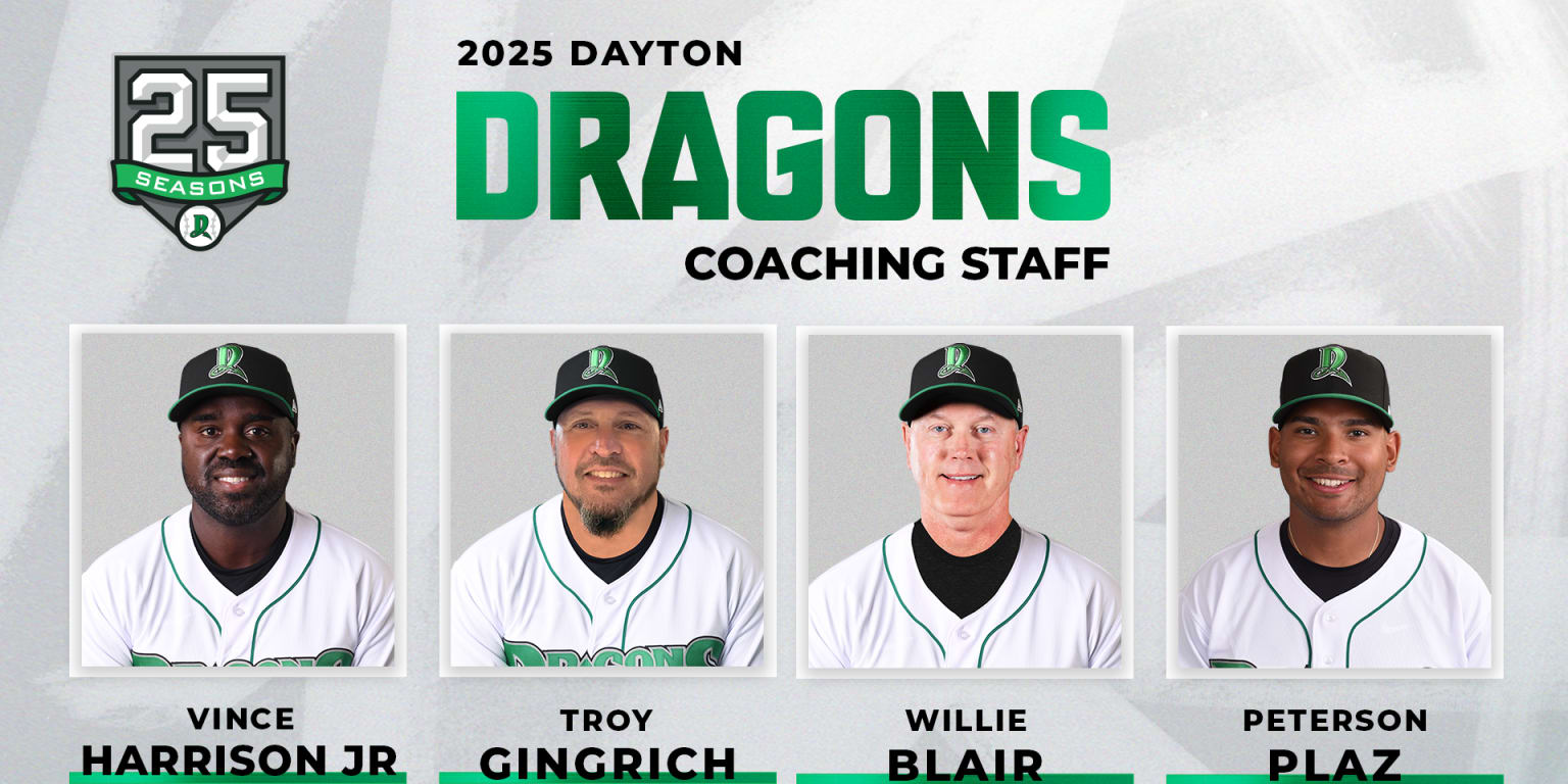 Vince Harrison Jr. Returning to Lead Dragons 2025 Coaching Staff | MiLB.com
