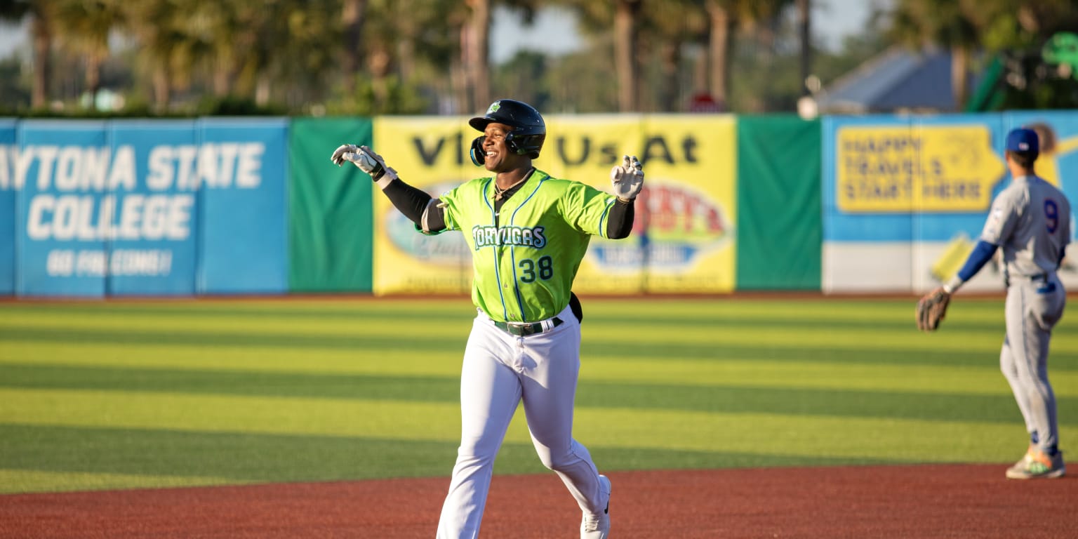 Almonte Homers in 12-6 Setback | MiLB.com