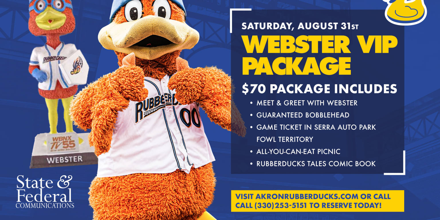 Webster VIP on August 31 | MiLB.com