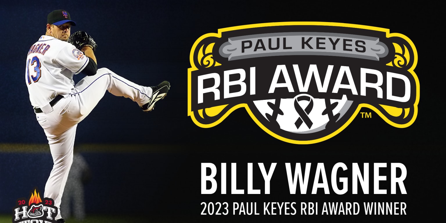 Billy Wagner named 2023 Paul Keyes RBI Award recipient | MiLB.com