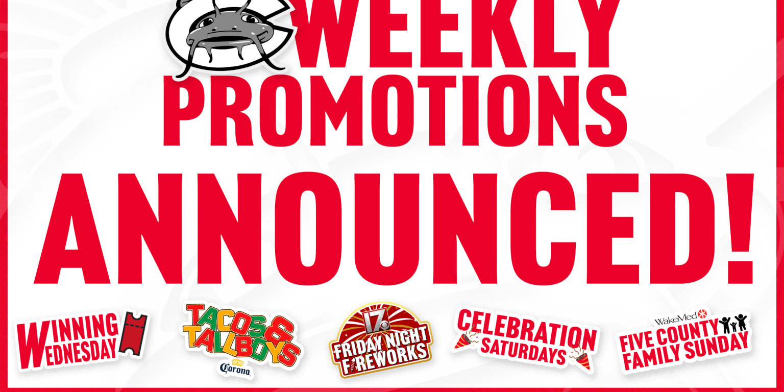 Mudcats Announce Promotions Schedule for 35th Anniversary Season | MiLB.com