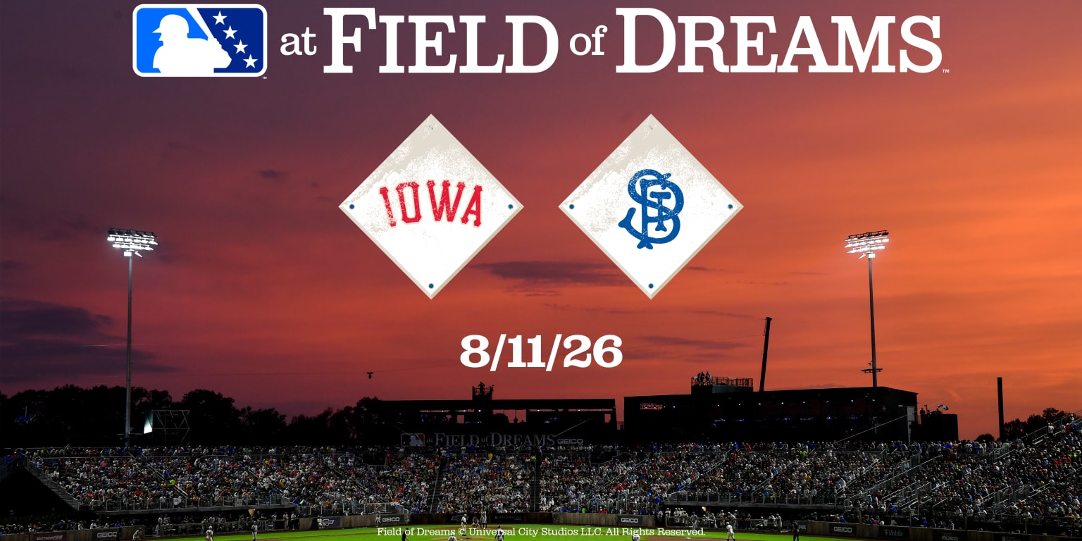 IOWA CUBS TO HOST ST. PAUL SAINTS AT FIELD OF DREAMS MOVIE SITE | Cubs
