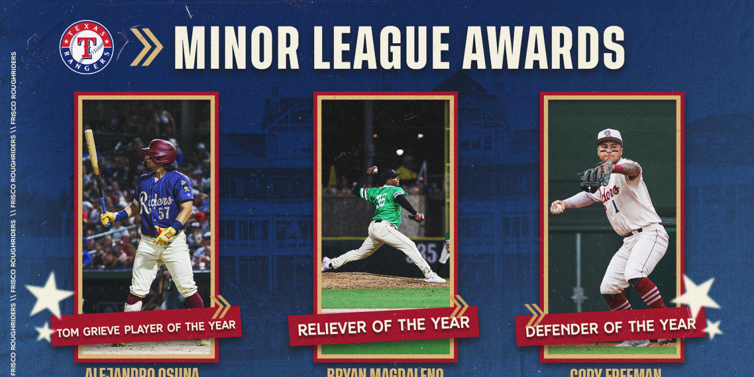 2024 Rangers Organizational Awards | MiLB.com