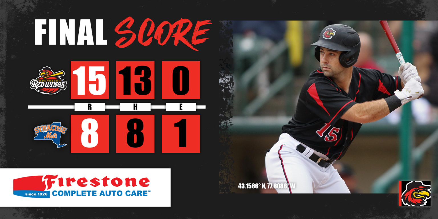 Wings Win Big In Syracuse, 15-8 | MiLB.com