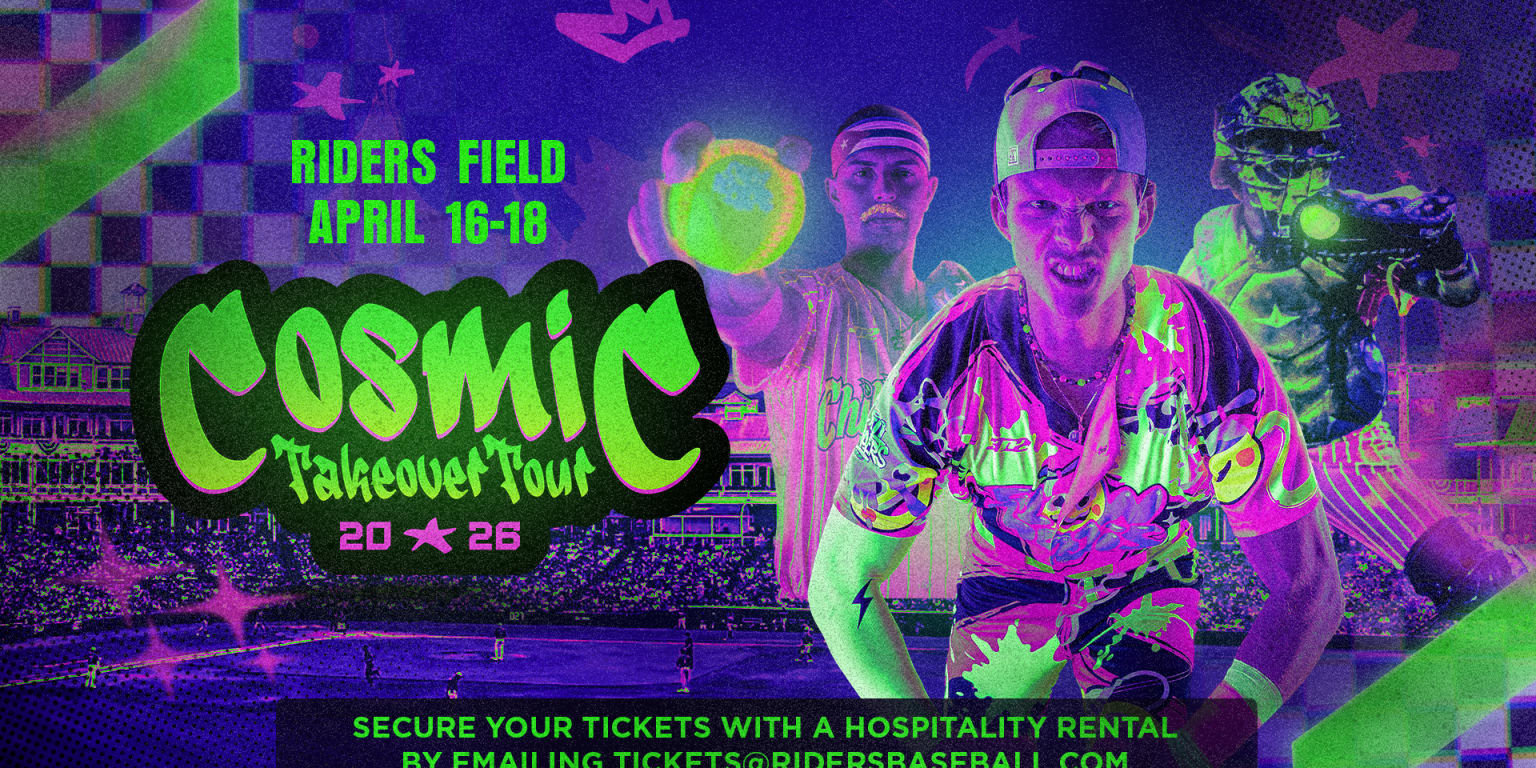 Cosmic Baseball to visit Riders Field on April 16th-18th, 2026 | MiLB.com