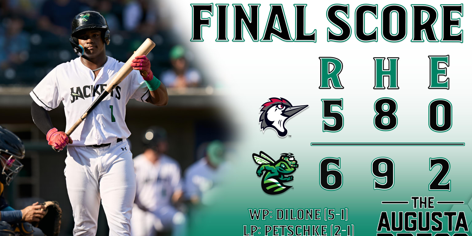 Drake Plays Hero as GreenJackets Walk Off Woodpeckers | MiLB.com
