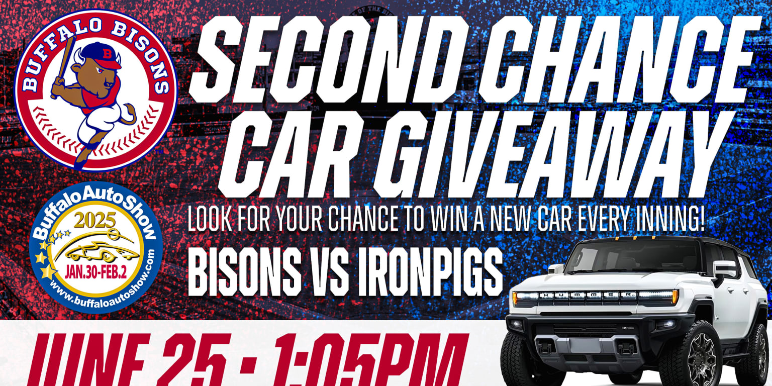 June 25 Bisons Second Chance Car Giveaway Game Buffalo Auto Show | MiLB.com