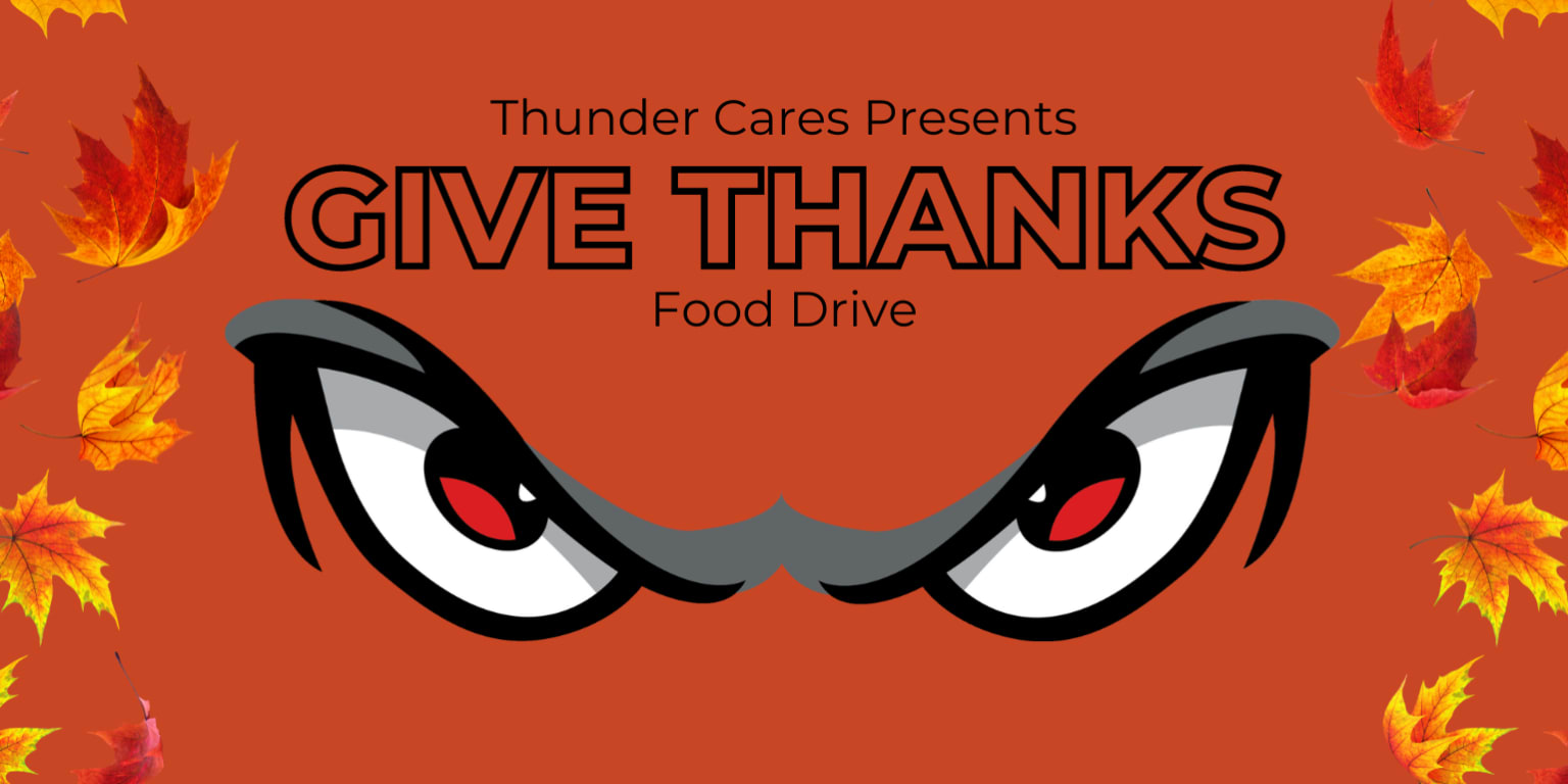 Thunder Cares Presents 'Give Thanks' Food Drive | MiLB.com