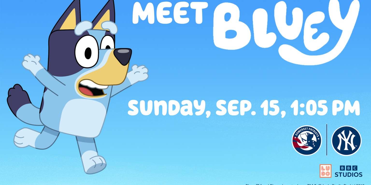 Bluey Meet and Greet On September 15th | MiLB.com