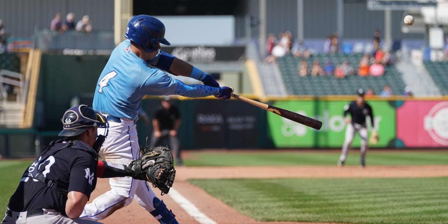 Storm Chasers’ Freddy Fermin named I.L. Player of the Week | MiLB.com