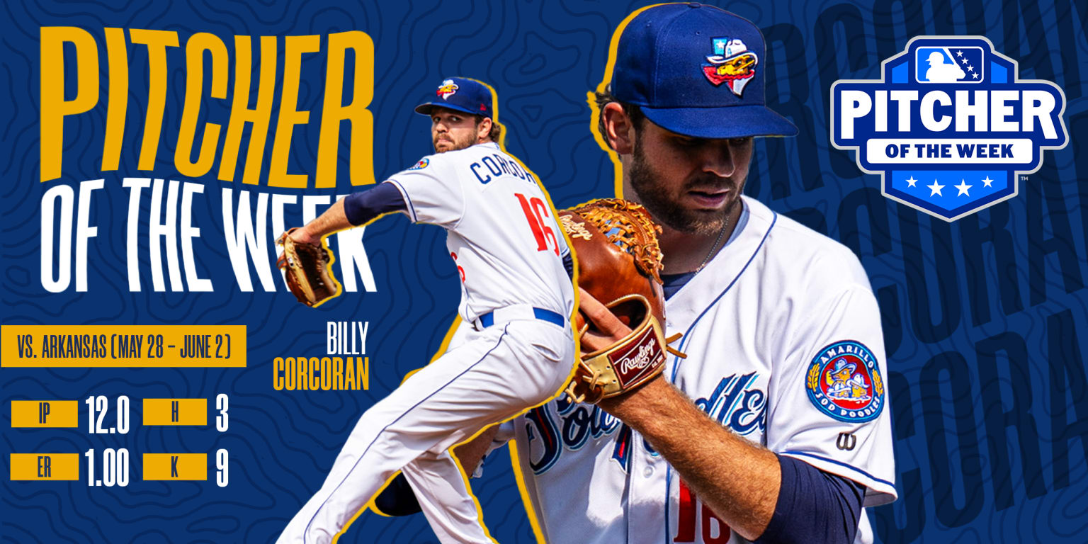Billy Corcoran Named Texas League Pitcher of the Week | MiLB.com