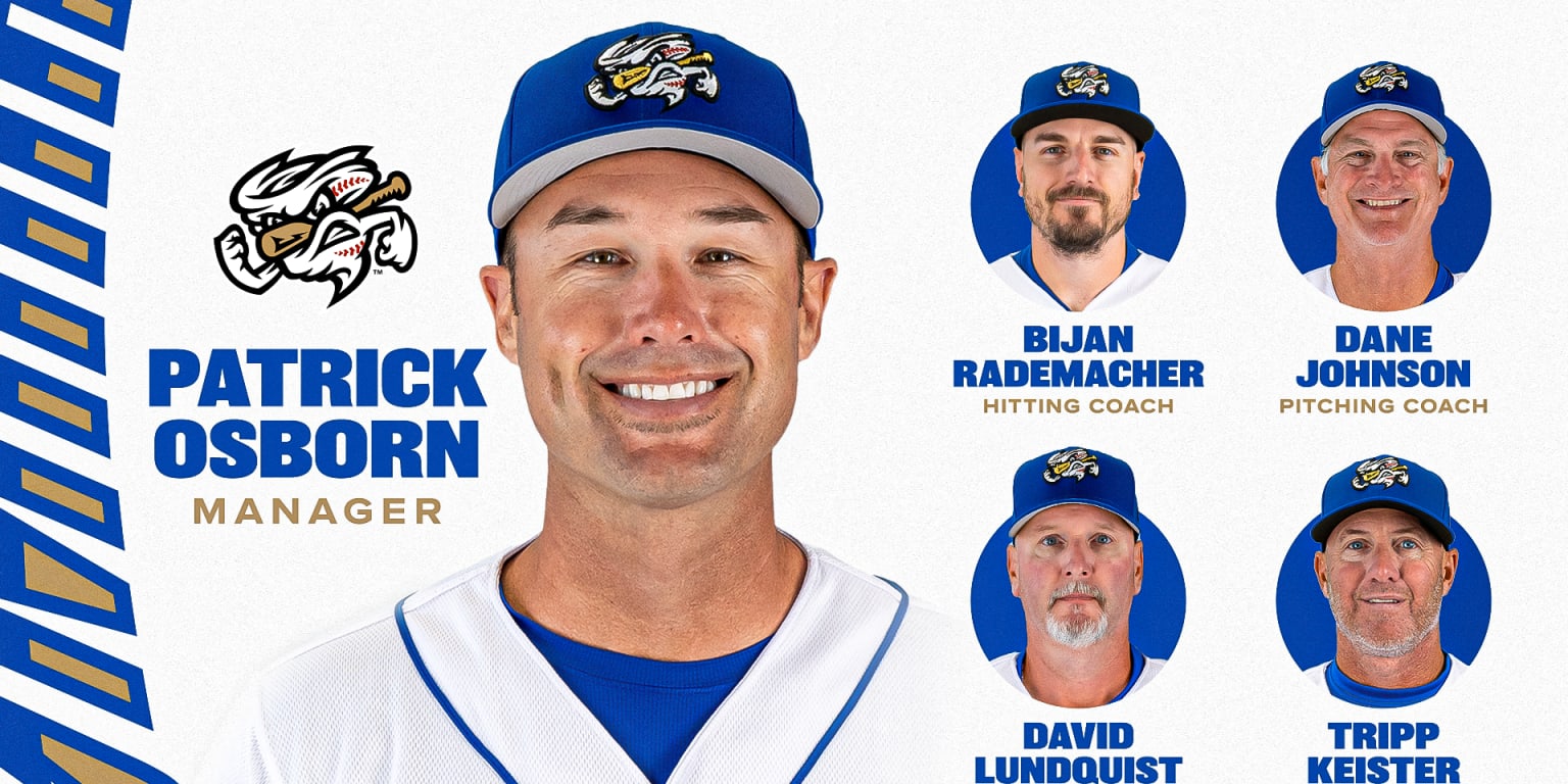 Manager Patrick Osborn to Lead 2026 Omaha Storm Chasers Coaching Staff ...