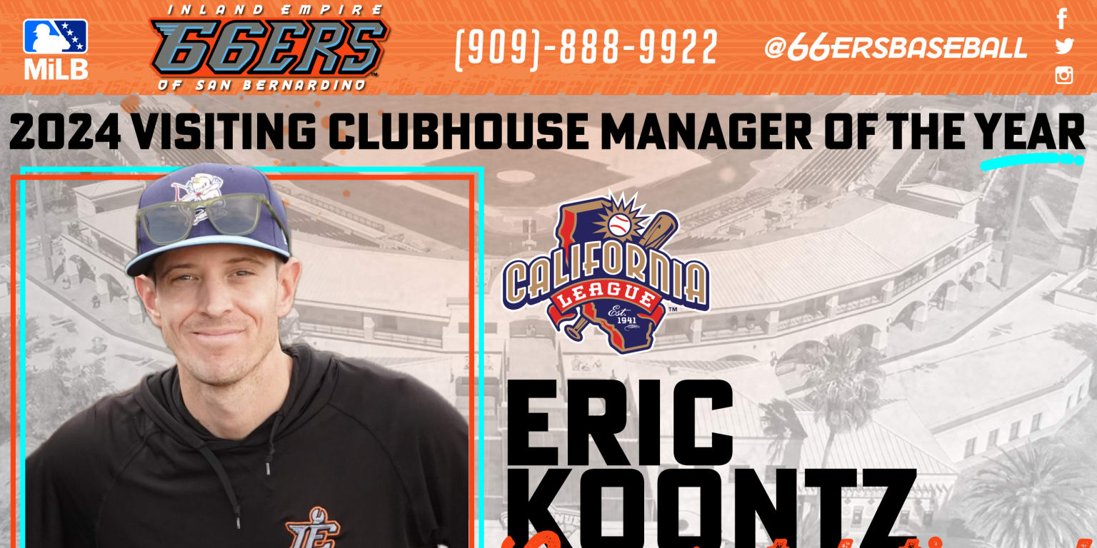 66ers Eric Koontz Clubhouse Manager | MiLB.com