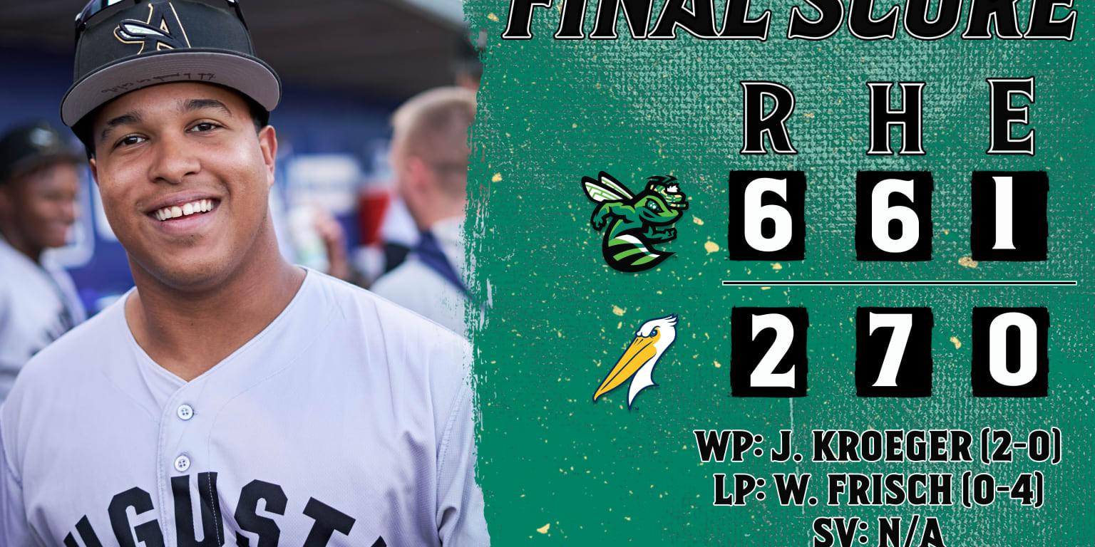 GreenJackets Split Doubleheader With Pelicans | GreenJackets