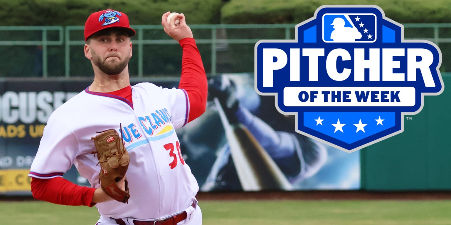 Fausnaught Named SAL Pitcher of the Week | MiLB.com