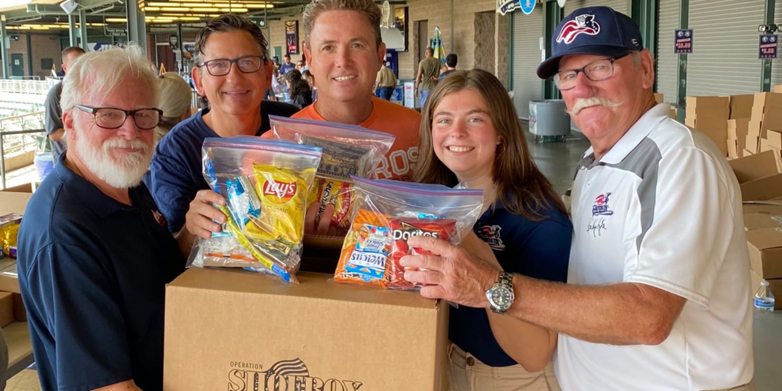 Operation Shoebox New Jersey Packing Event On 8/10 | MiLB.com
