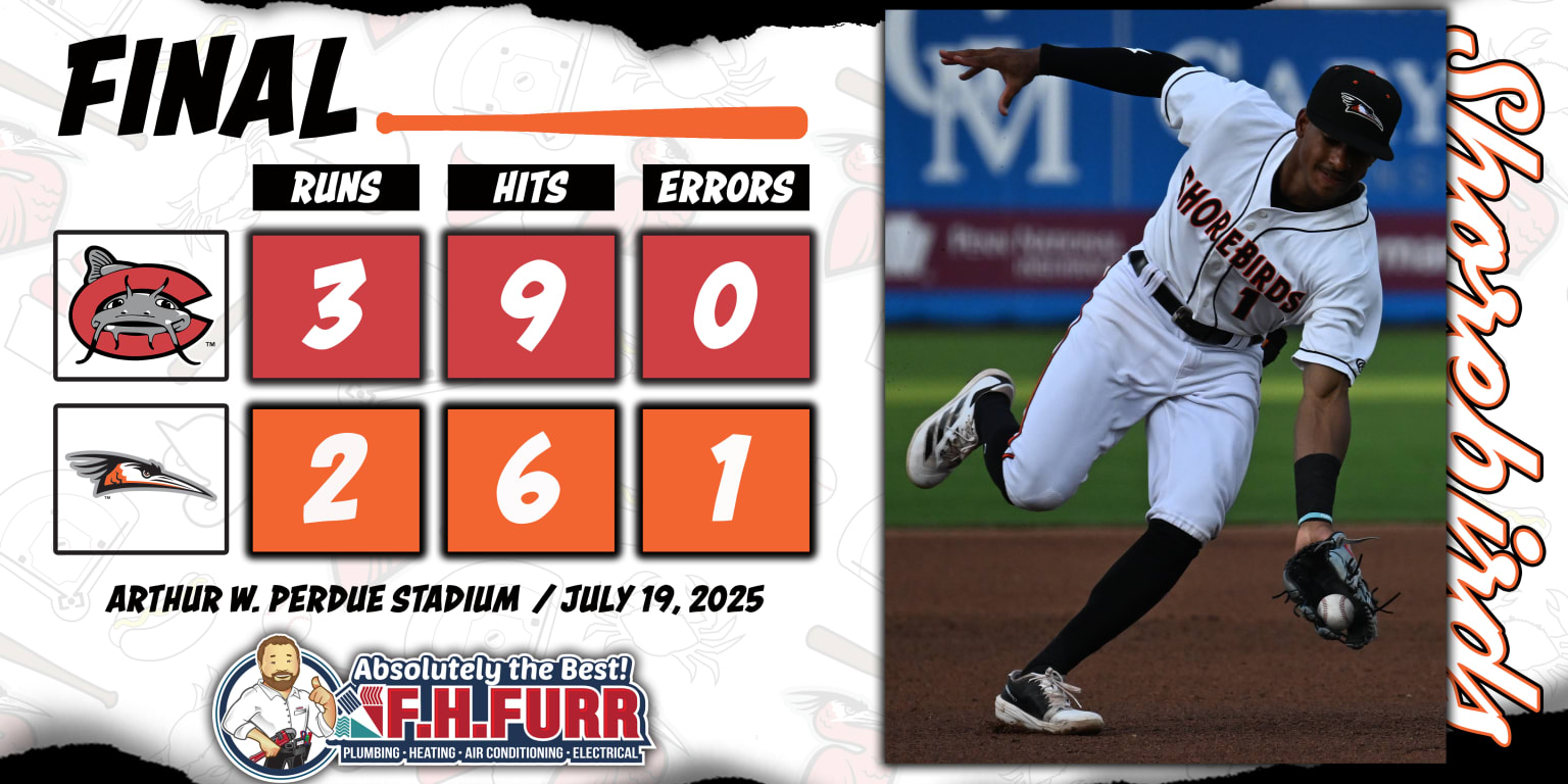 Shorebirds Edged by Mudcats in Back-and-Forth Game | MiLB.com