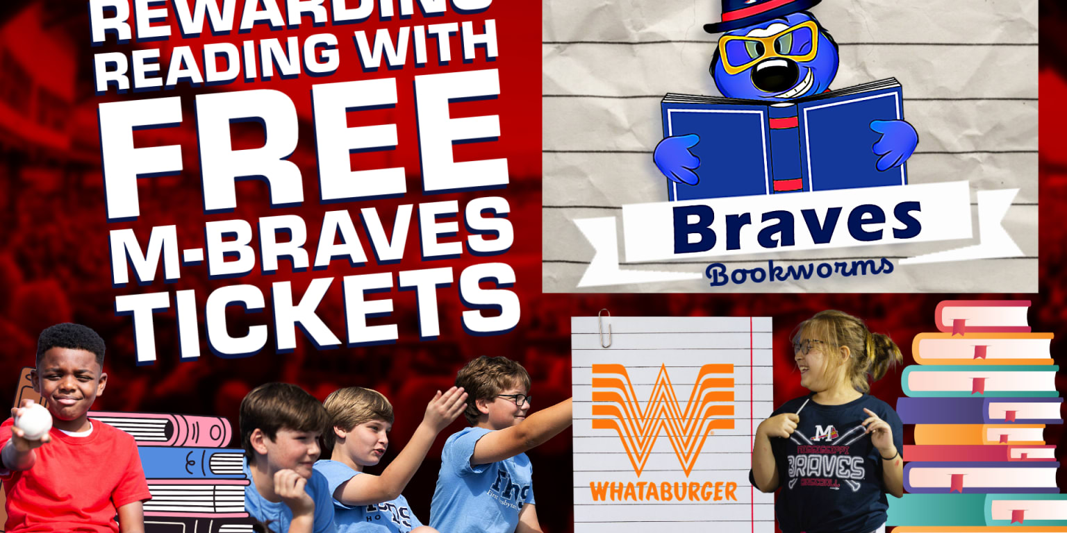 M-Braves announce 2024 Braves Bookworms Reading Program | MiLB.com