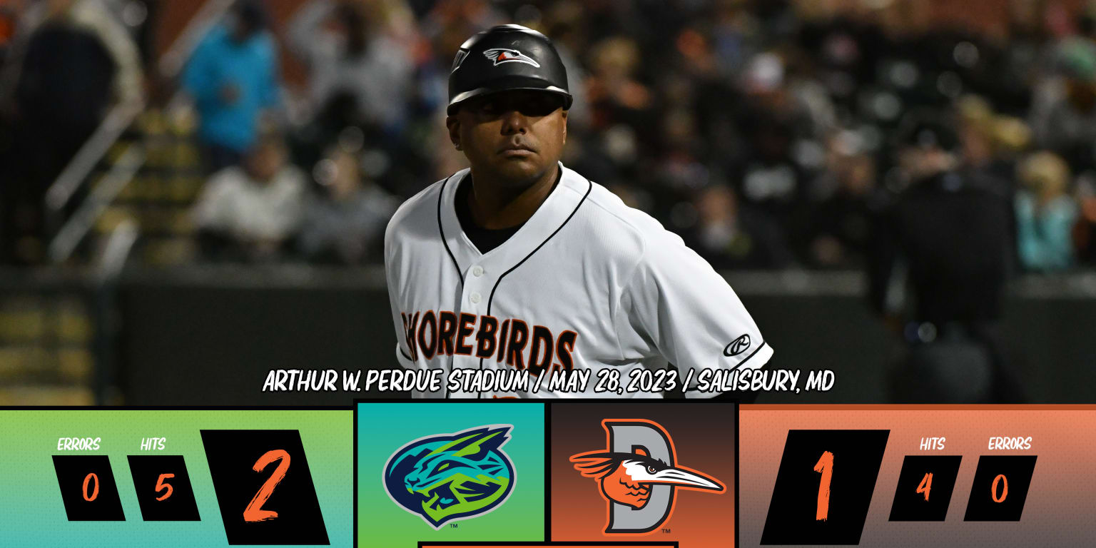 Shorebirds Fall Short in Series Finale | MiLB.com