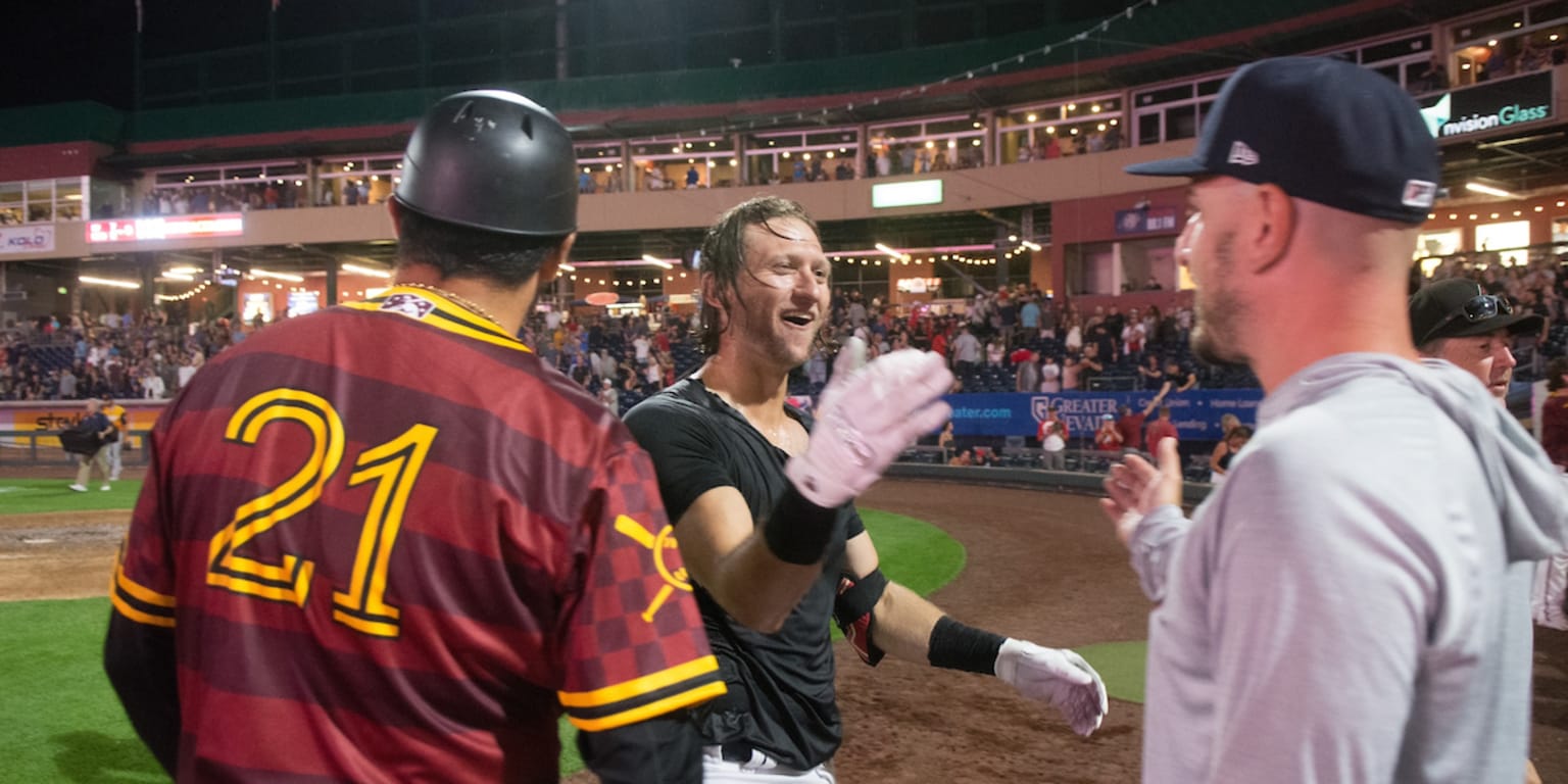 Hager’s Walk-Off Dinger Lifts Aces Past Aviators, 8-7 | MiLB.com