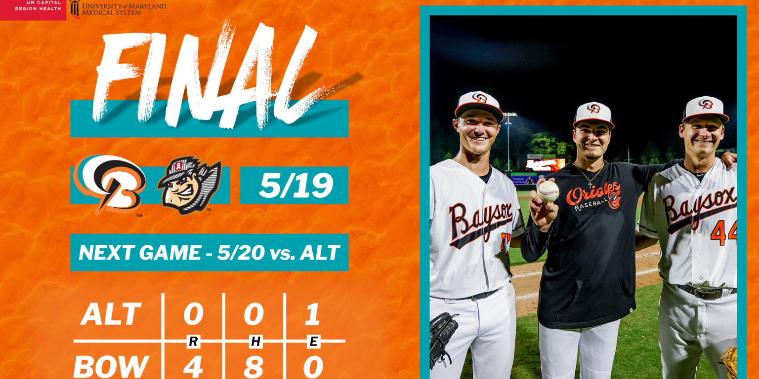 History Made in Bowie on Friday as Three Pitchers Hurl No-No | MiLB.com