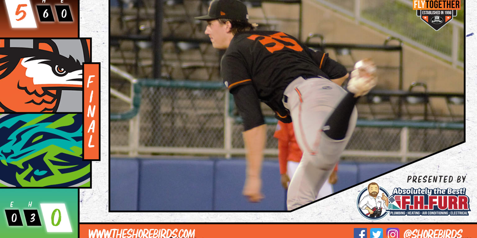 Shorebirds Shutout Hillcats to Win Series | MiLB.com