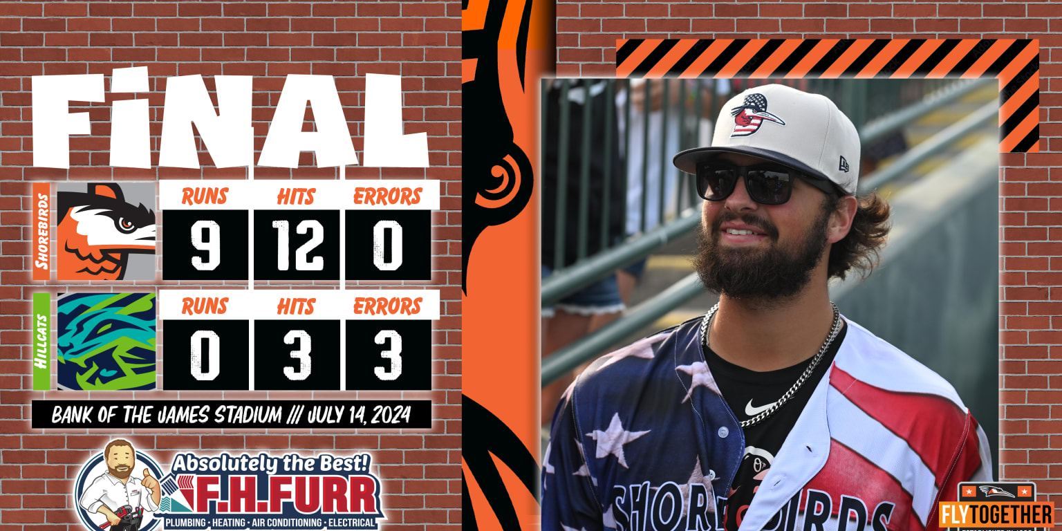 Shorebirds Earn Series Split with Complete Performance | MiLB.com