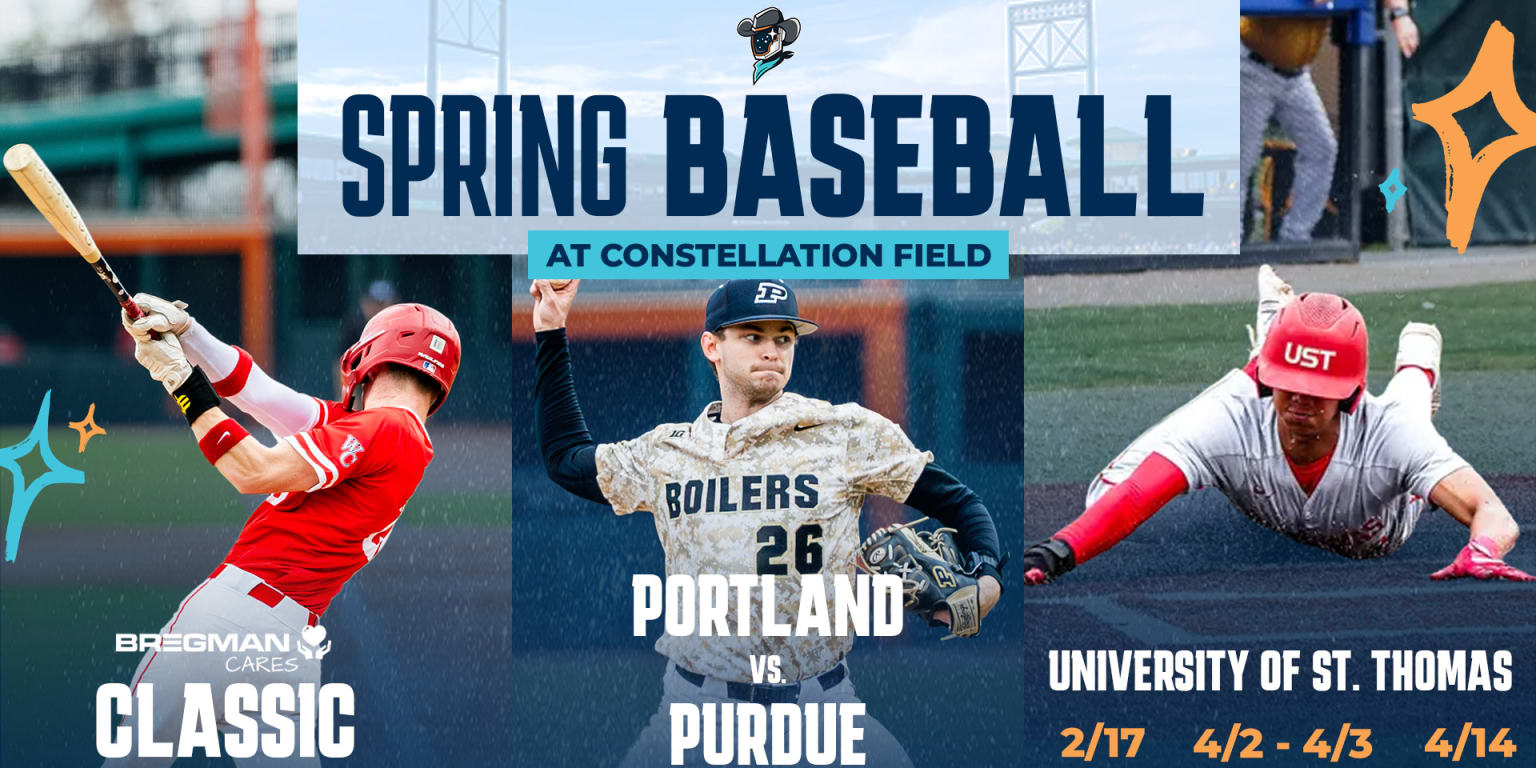 Spring Schedule For College Games At Constellation Field 2026 Announced ...