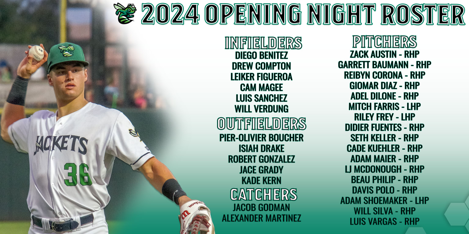 GreenJackets Announce 2024 Opening Day Roster | MiLB.com
