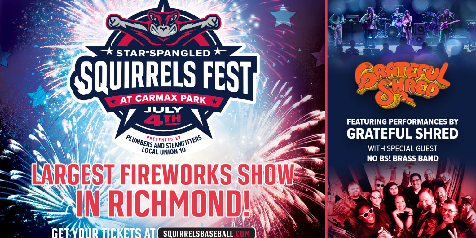 Flying Squirrels announce Star-Spangled Squirrels Fest at CarMax Park ...