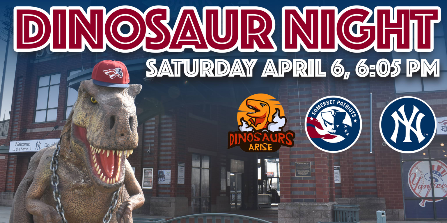 Dinosaur Night Roars Into Somerset On 4/6 | MiLB.com
