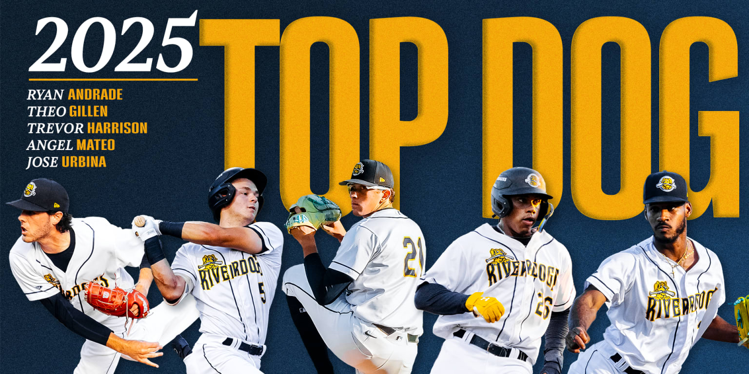 RiverDogs open voting for 2025 "Top Dog" Award | RiverDogs