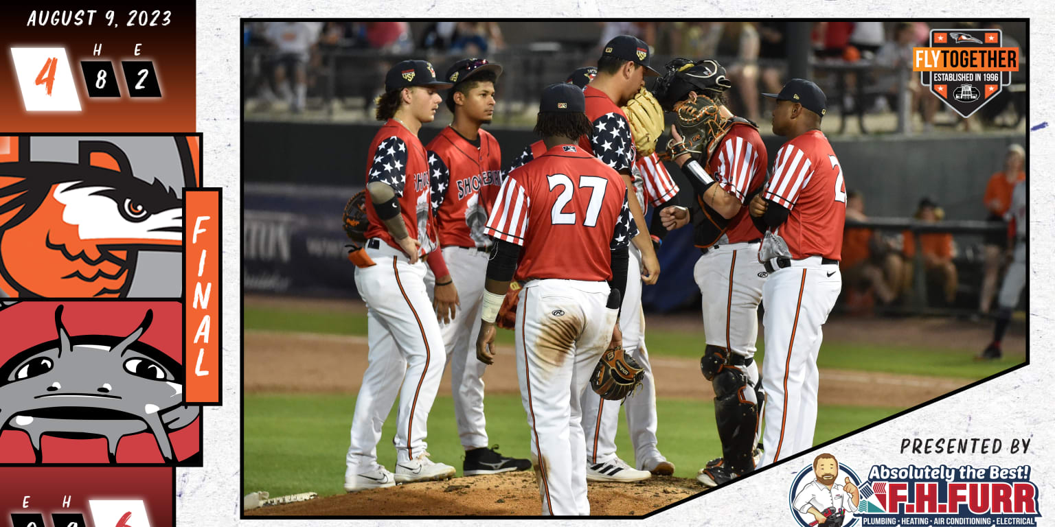 Shorebirds Lose Second Straight Game to Mudcats | MiLB.com