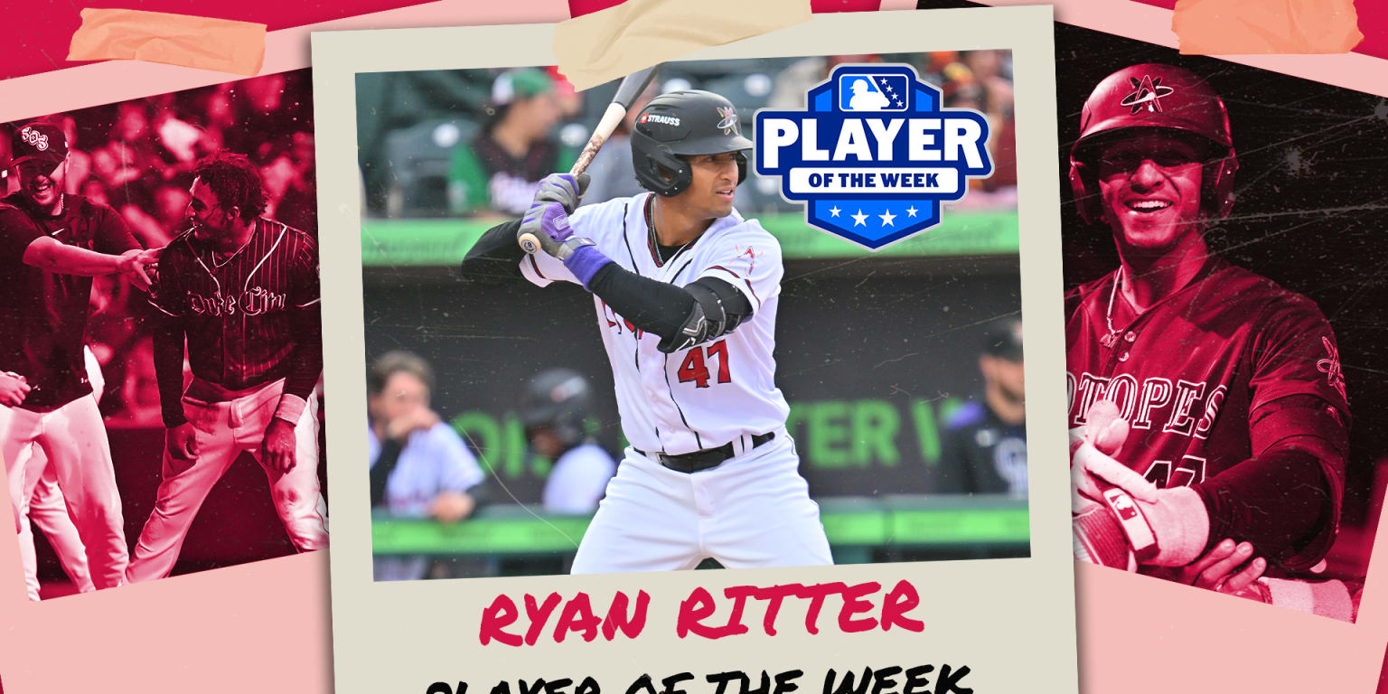 Ryan Ritter Named PCL Player of the Week | MiLB.com