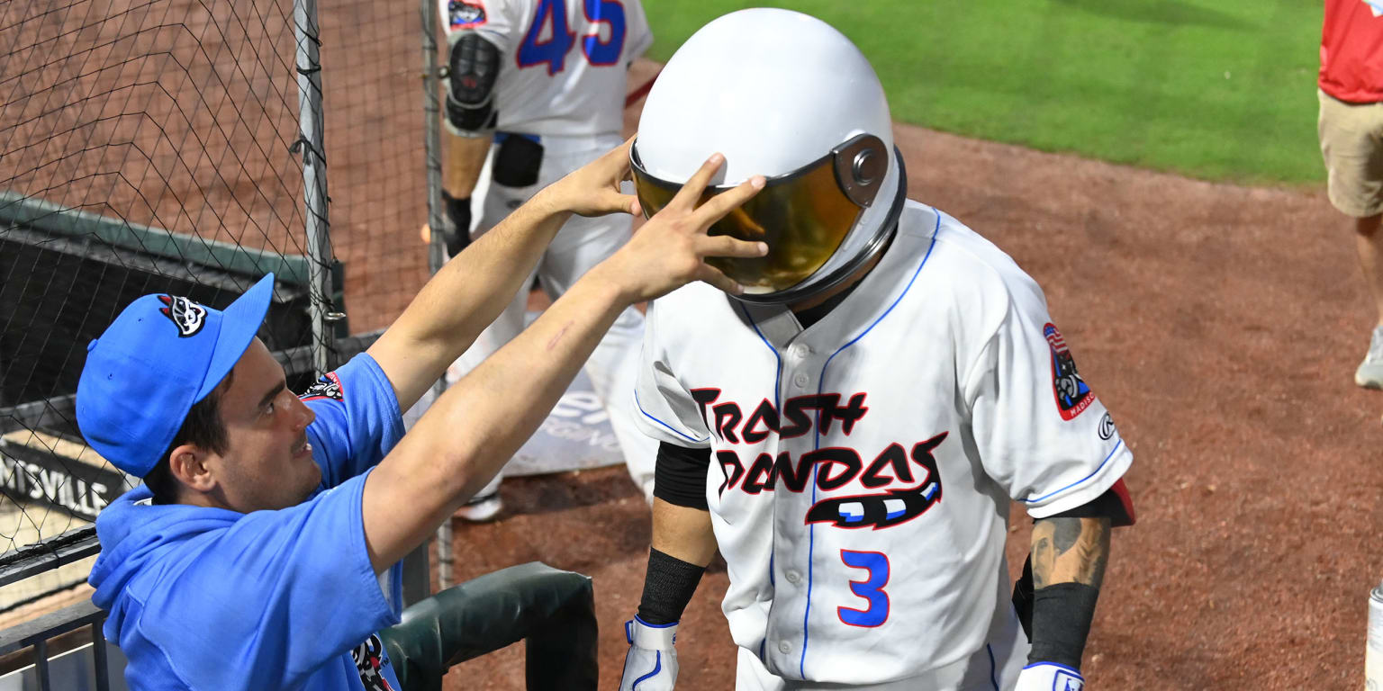 Double-A Rocket City astronaut helmet home run celebrations | MiLB.com
