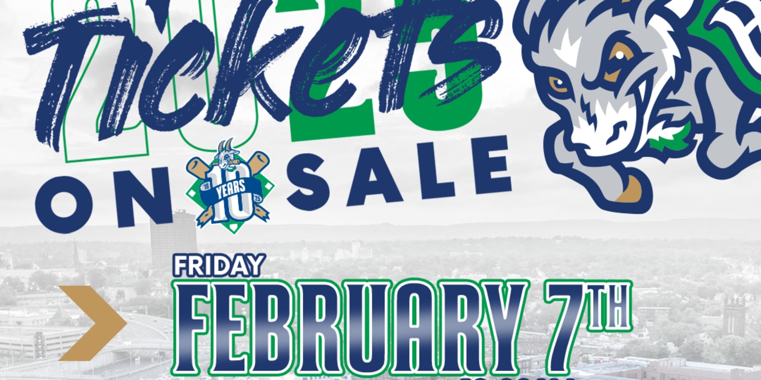 Yard Goats Individual Game Tickets Go On Sale Friday, February 7th ...